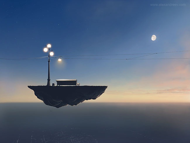 Alex Andreyev’s Surrealistic Paintings | Amusing Planet